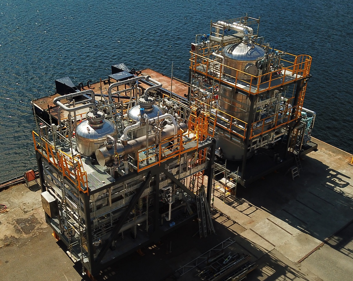 CO2 Dryer & Reclaimer Skid to Brevik CCS Project - NLI