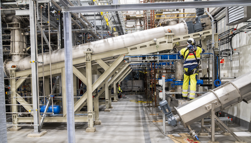 Follum Biocarbon Factory, Process Installation - NLI